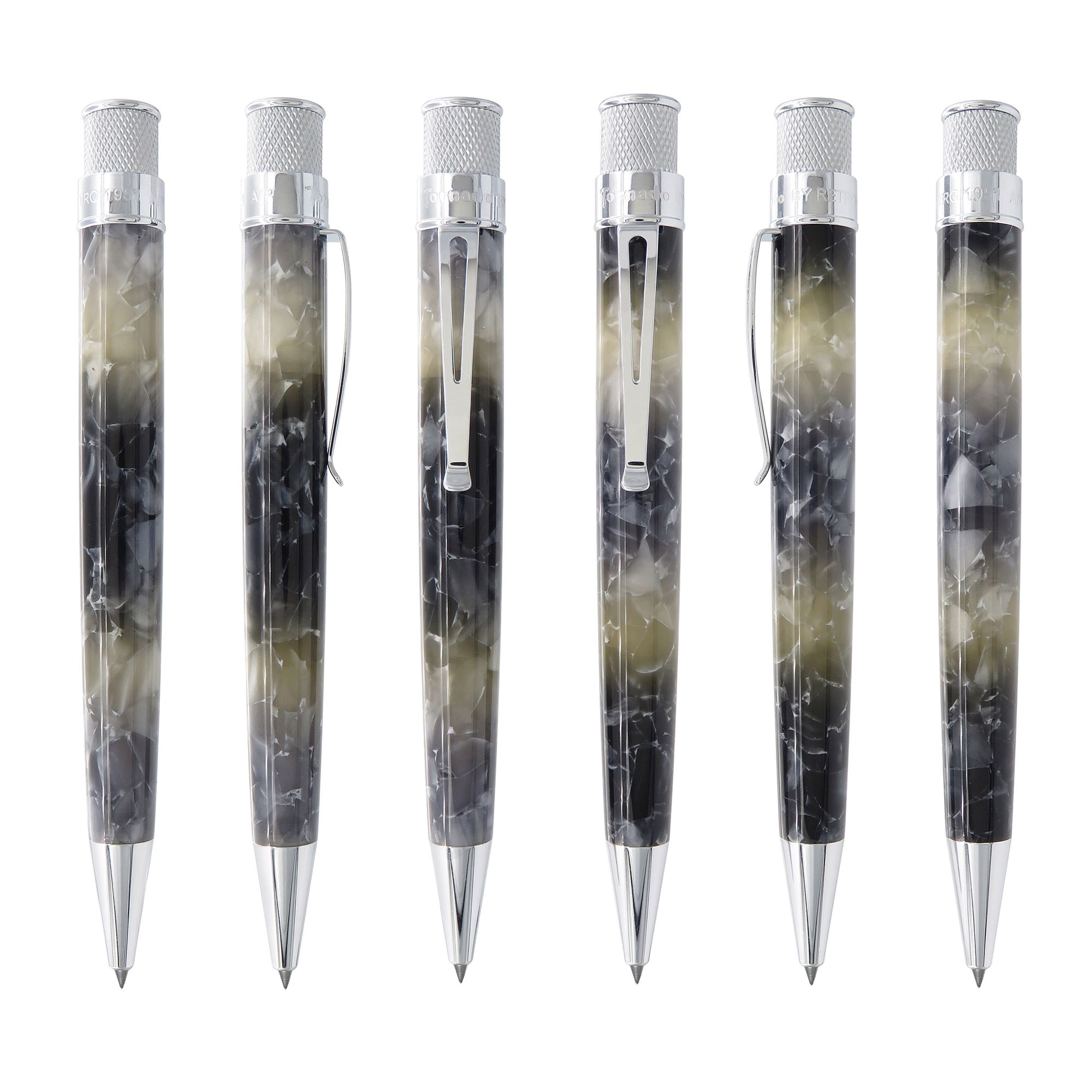 Retro 51 Silver Lining Rollerball/Ballpoint Pen