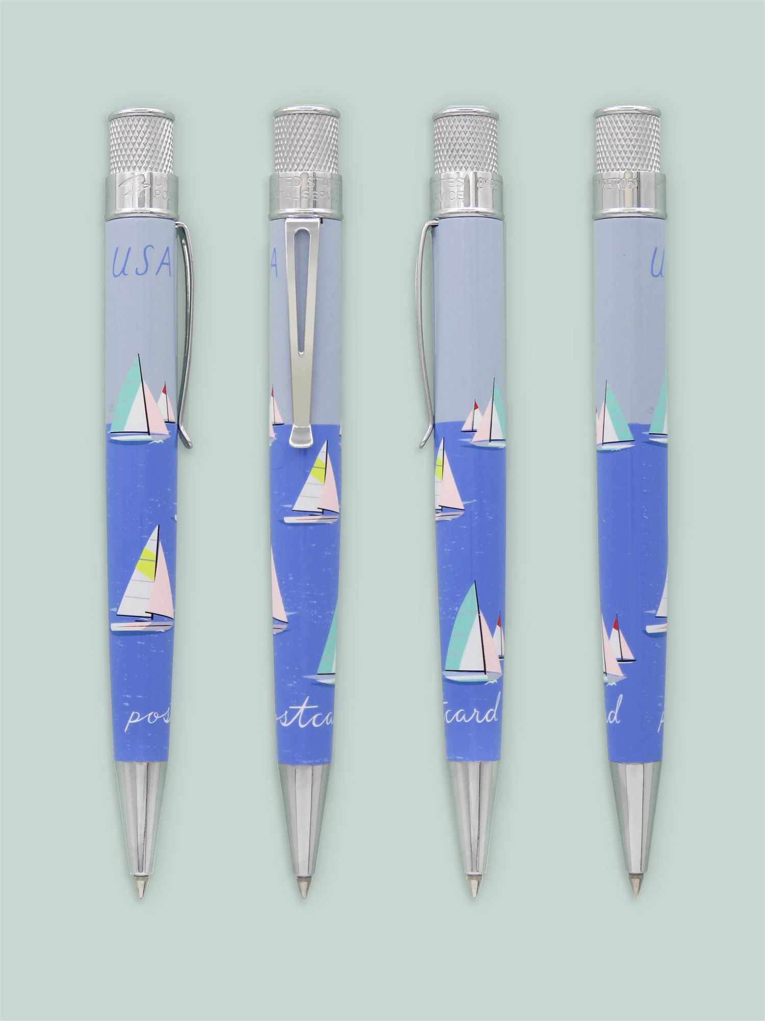 Retro 51 USPS® Sailboats 2023 Rollerball/Ballpoint Pen