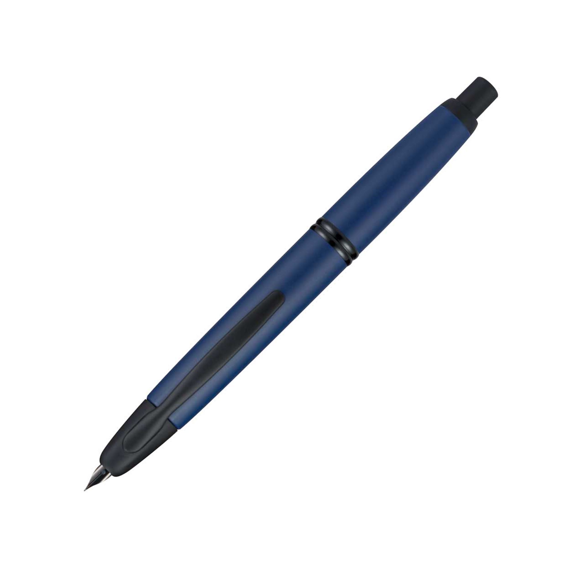 Pilot Vanishing Point Matte Blue Fountain Pen