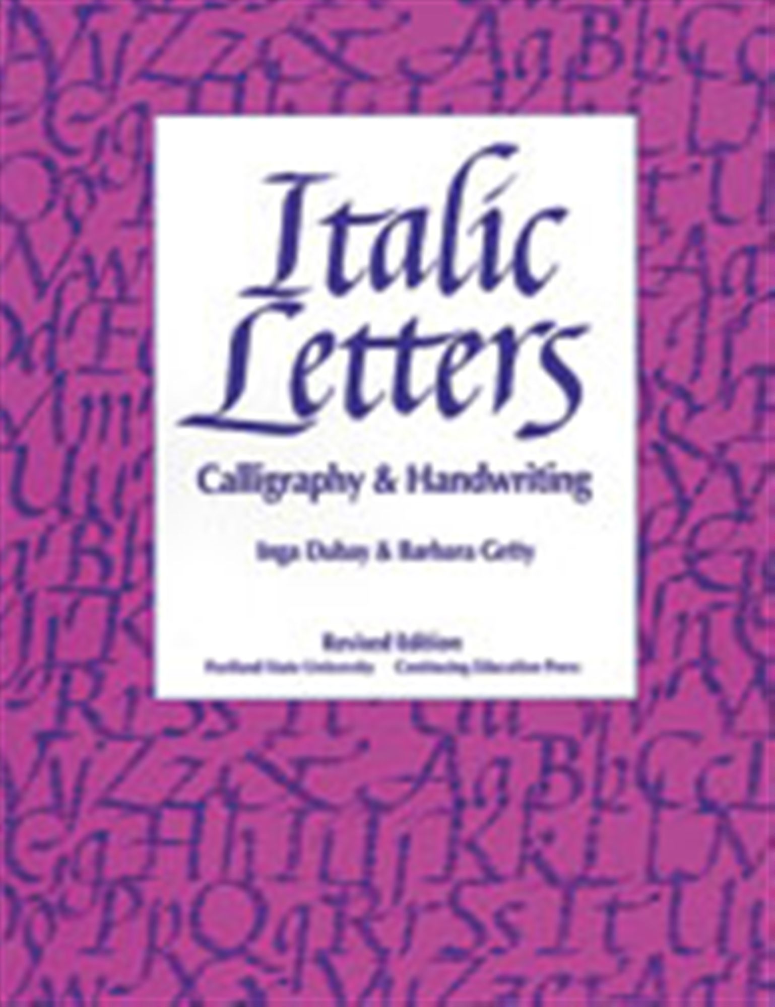 Book Italic Letters By B. Getty and I. Dubay