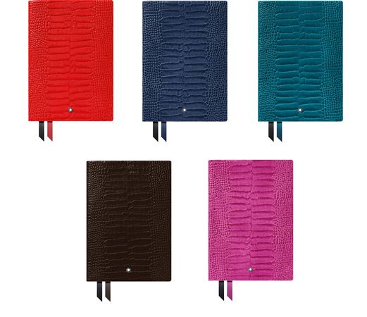 Montblanc 146 Croco Print Notebook