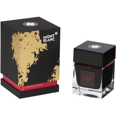 Montblanc Elixir Calligraphy Ink 50ml Bottle Red