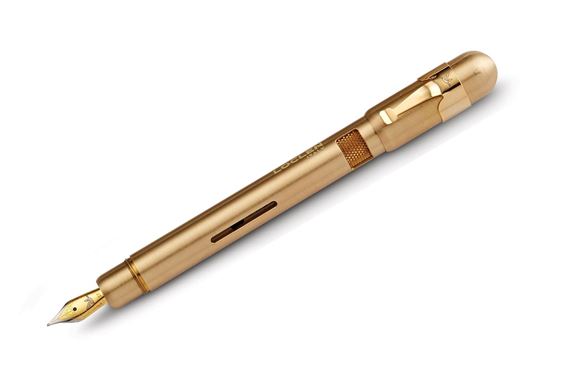 Loclen Electa Fountain Pen - Brass Medium