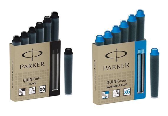 Parker Quink Mini Ink Cartridges