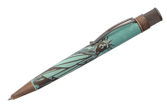 Retro 51 Vintage Metalsmith Statue of Liberty Tornado Rollerball