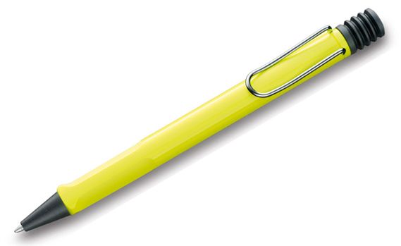 Lamy Special Edition Safari Neon Yellow Ballpoint Pen