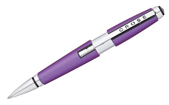 Cross Special Purchase Edge Rollerball / Ballpoint Pen - Purple