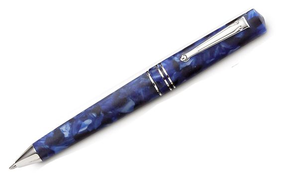 Delta Journal Matte Ballpoint Pen - Blue