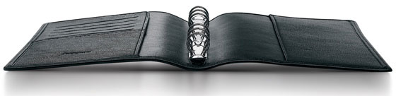 Filofax Personal Slimline Organizer Black