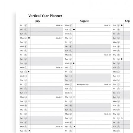 Filofax A5 Vertical Planner 2020