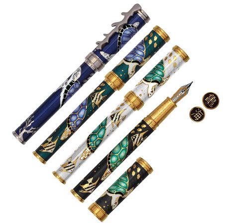 David Oscarson Limited Edition Sea Turtle Fountain Pen