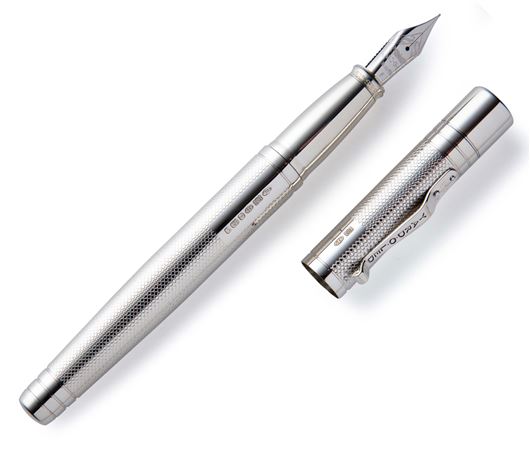 Yard-O-Led Grand Viceroy Barley Sterling Fountain Pen
