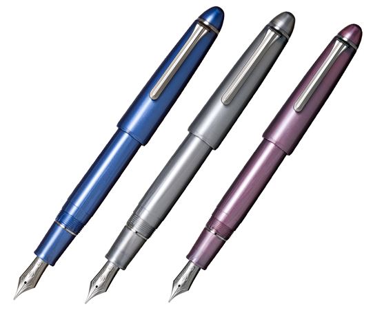 Sailor 1911L Ringless Simply Metallic Fountain Pen