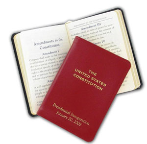 GRAPHIC IMAGE MINI US CONSTITUTION PRESIDENTIAL INAUGURATION