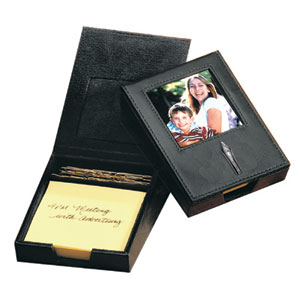 LEEMAN SOHO POST-IT PICTURE FRAME W/ PEWTER NIB