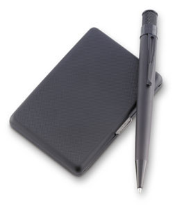 Retro 51 STEALTH PEN and CARD CASE