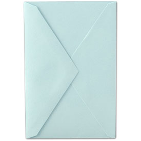 Crane Correspondence Envelopes 25 Aqua Blue