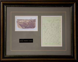 Civil War Union Soldier Letter